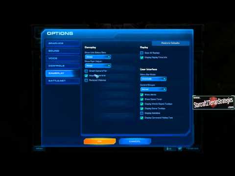 Optimal Gameplay Settings For Starcraft 2