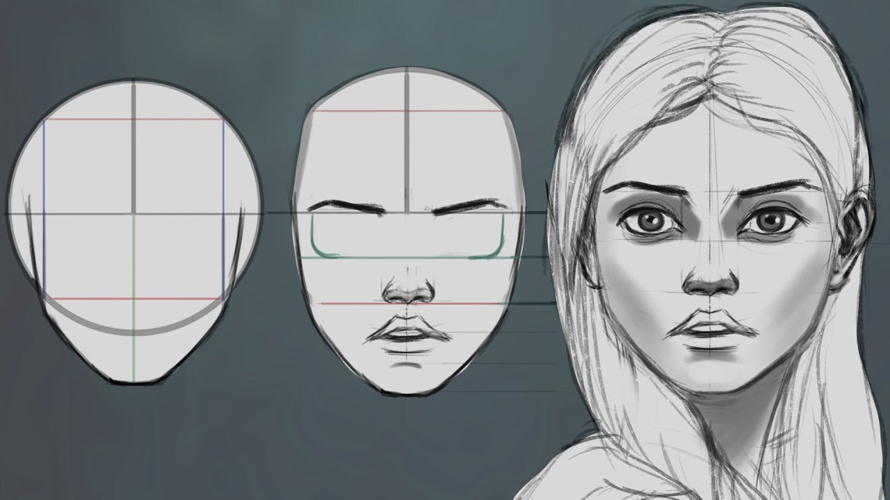 Draw Any Portrait after Watching This: FREE Loomis Starter Kit!