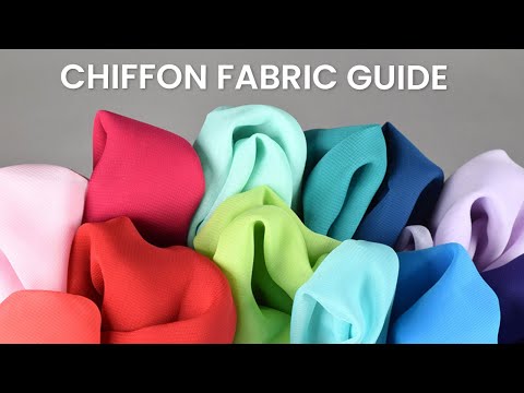 Chiffon Product Guide | What is Chiffon Fabric?