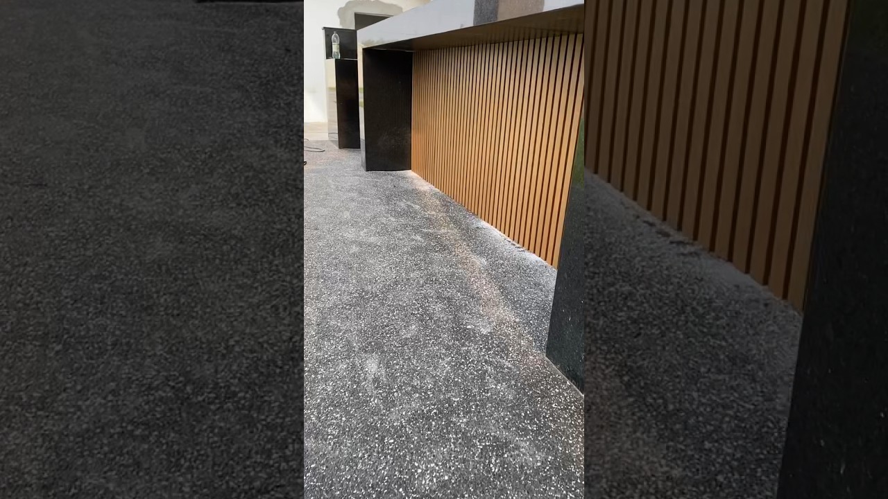Renovación barra de cocina con Panel Lambrin WPC