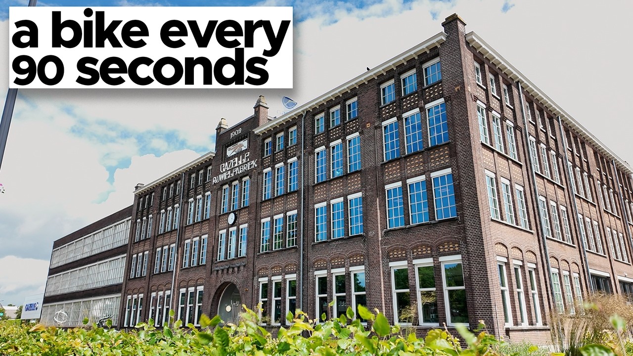 Inside the Netherlands Most Famous Bike Factory