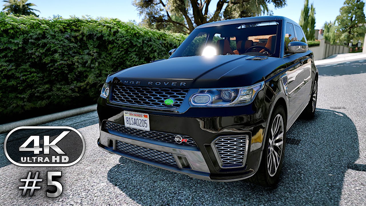 Range Rover Sport SVR 2016 3.3 - GTA 5