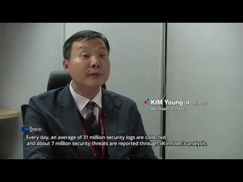 SK infosec as a Korea's leading Information Security Industry - Data Security, MSSP, IoT Biz.