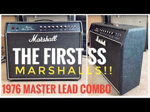 Marshall Master Lead Combo 2x12 late 70s-early 80s - Tan | Reverb