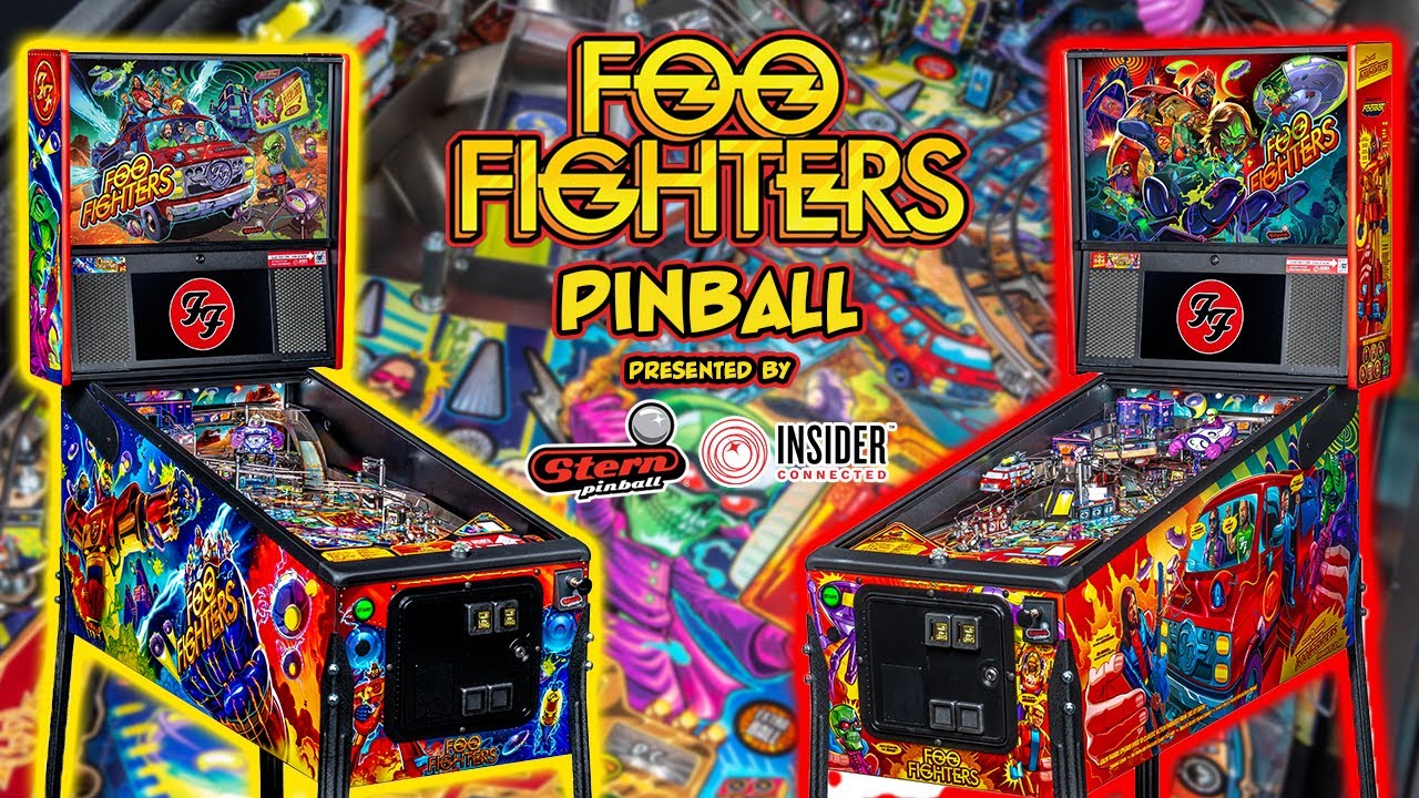 STERN ANNOUNCES FOO FIGHTERS – Welcome to Pinball News – First & Free