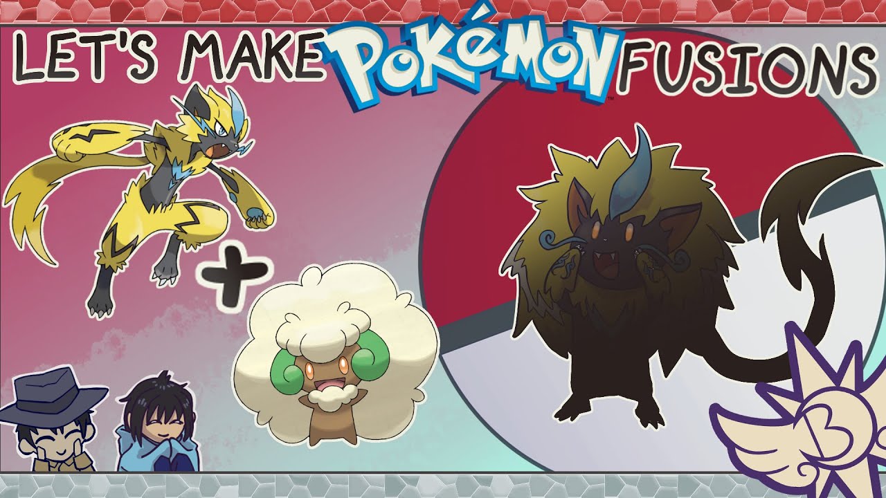 I Fuse Pokemon that Chat Picks | Zeraora and Whimsicott | speed paint