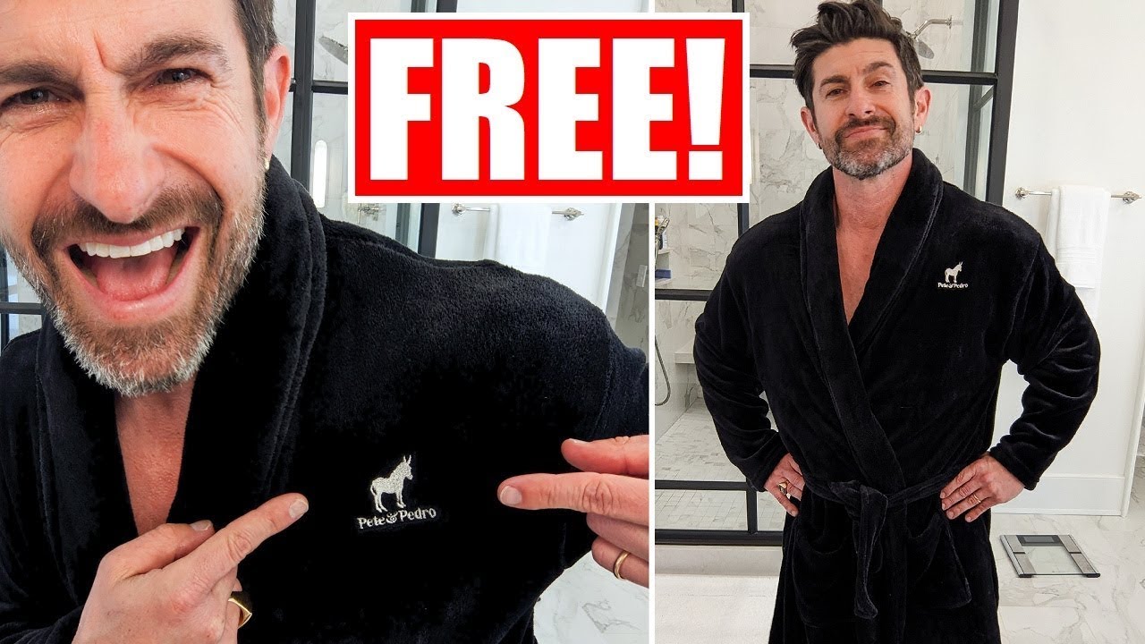 FREE LUXURY $50 ROBE DROP | The Ultimate Men’s Robe Built For Comfort, Strength, and Style... FREE!!