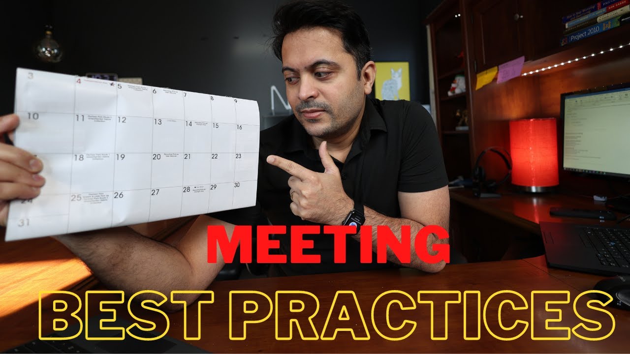 Meetings: Best Practices and Importance of Meeting Agenda | NiksProjects