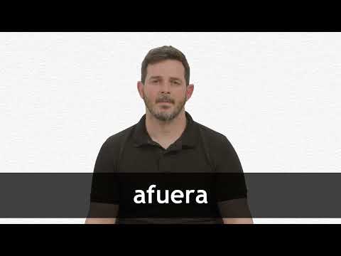 English Translation of “AFUERA” | Collins Spanish-English Dictionary