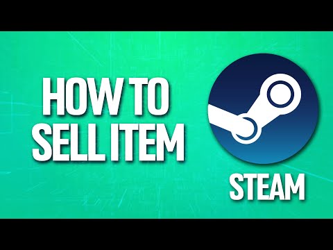 How To Sell Item On Steam