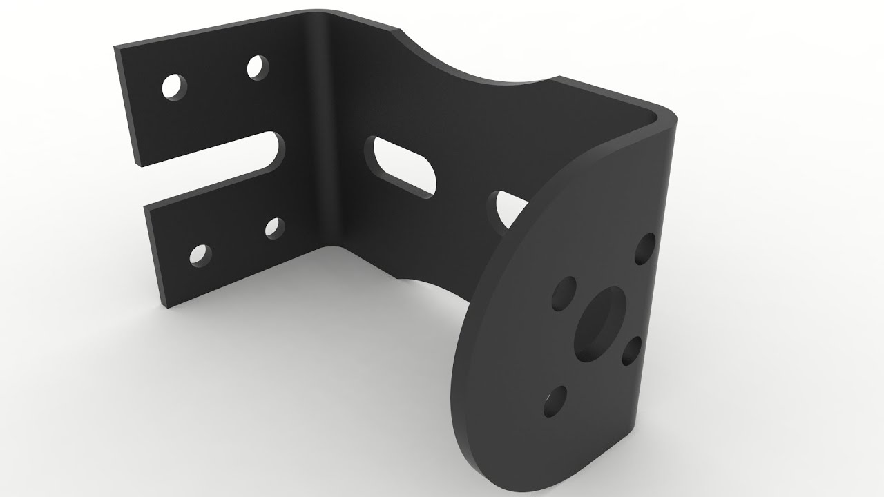 Solidworks Tutorial #31 - Angle Bracket Movable