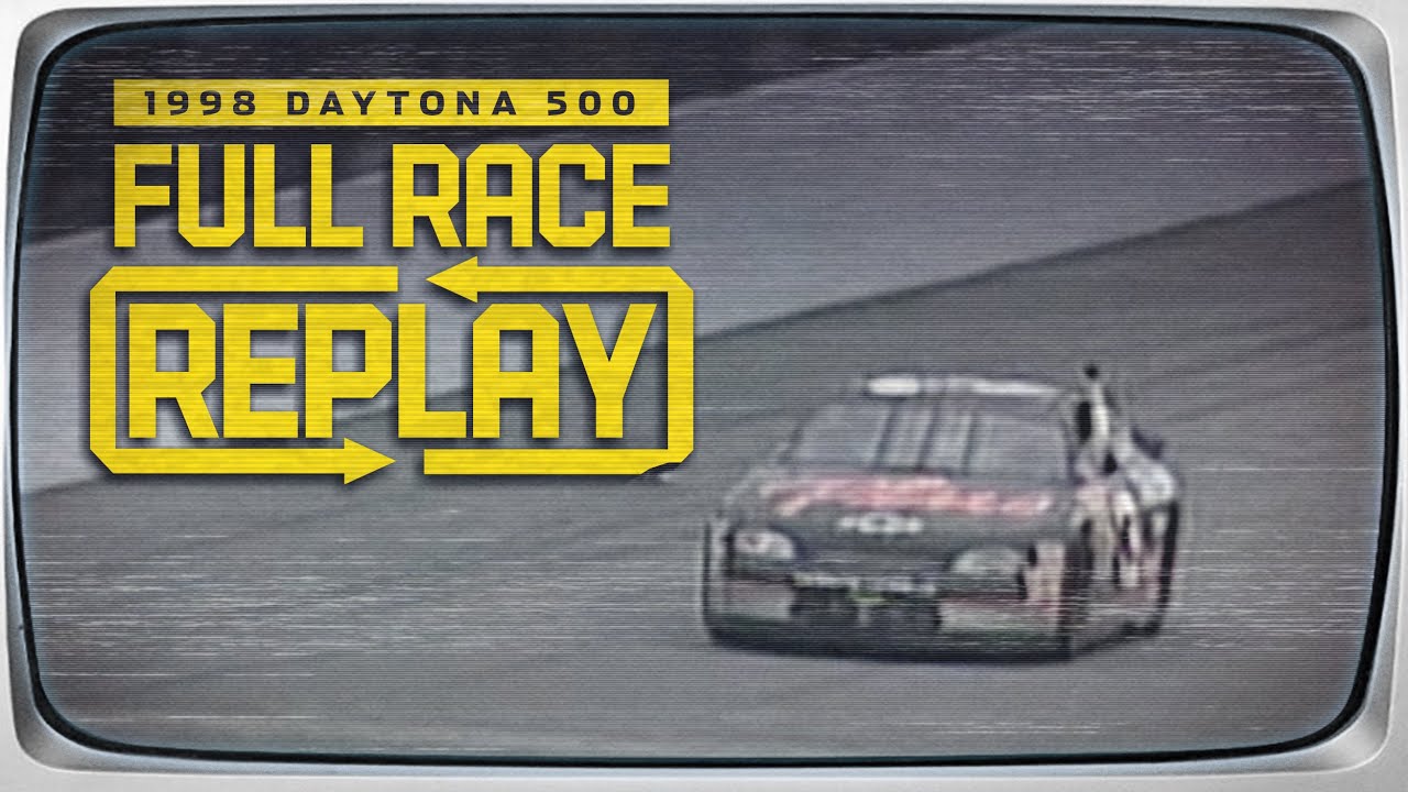 Dale Earnhardt finally wins the Daytona 500 | 1998 Daytona 500 | NASCAR Classic Race Replay
