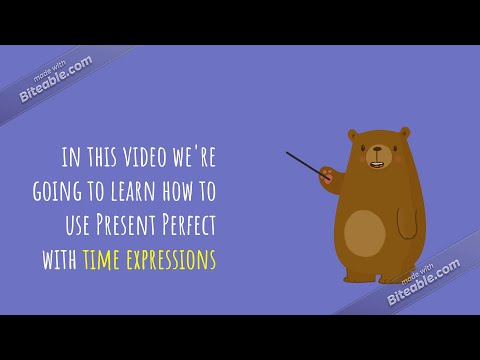 Grammar Tutorial - Present Perfect W…: English ESL video lessons