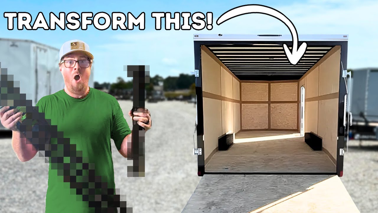 5 of The Best DIY Enclosed Trailer Upgrades!