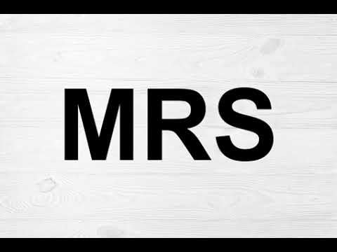 How To Pronounce Mrs