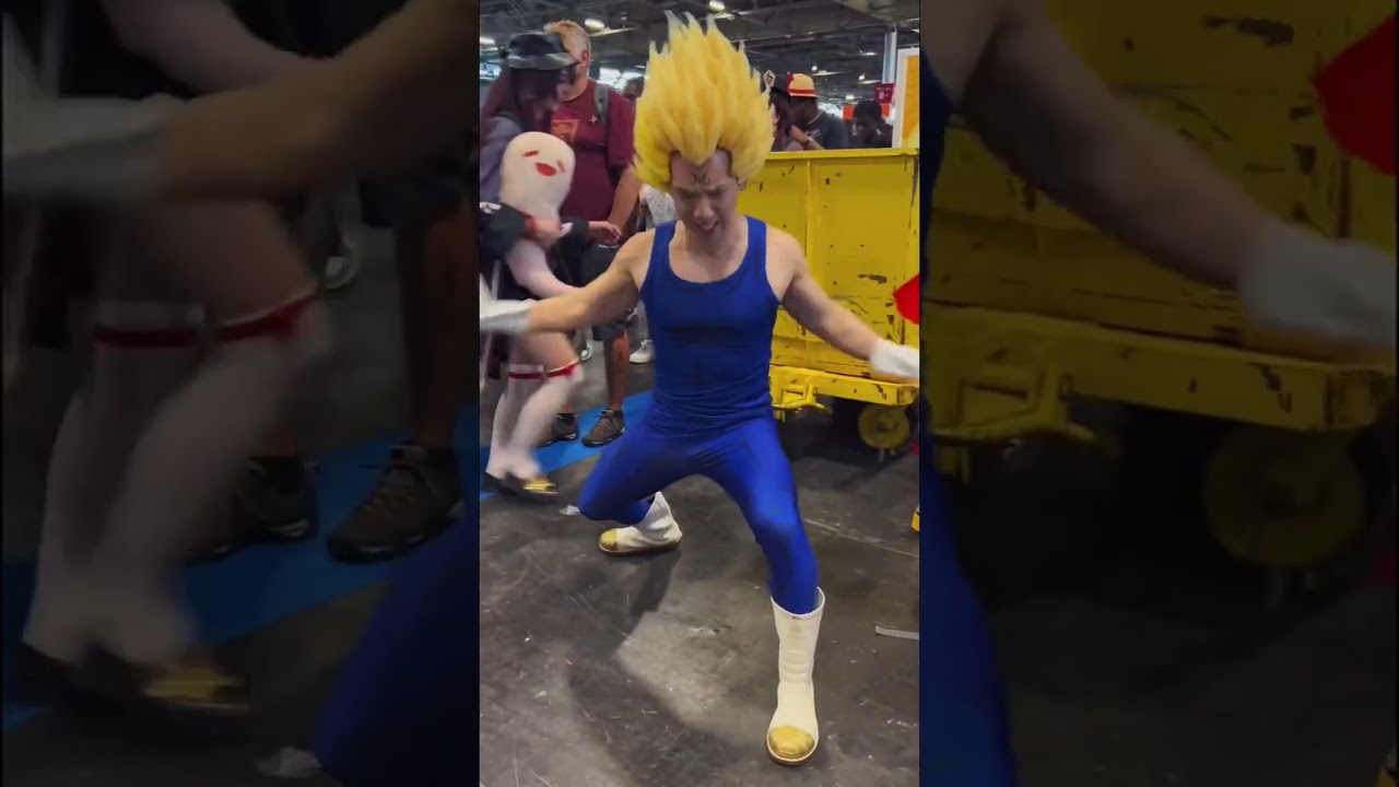 Majin Vegeta Cosplay Dragon Ball Z cosplayer #short
