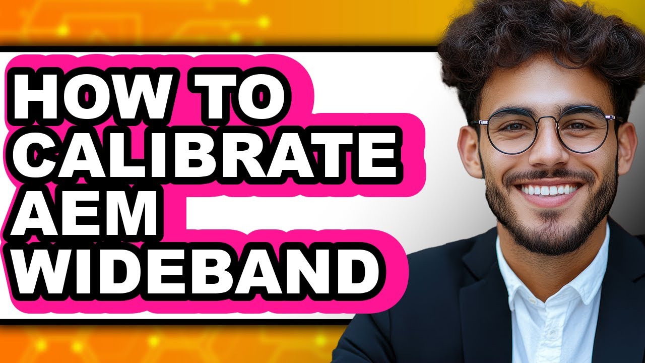 How To Calibrate AEM Wideband - Easy Guide