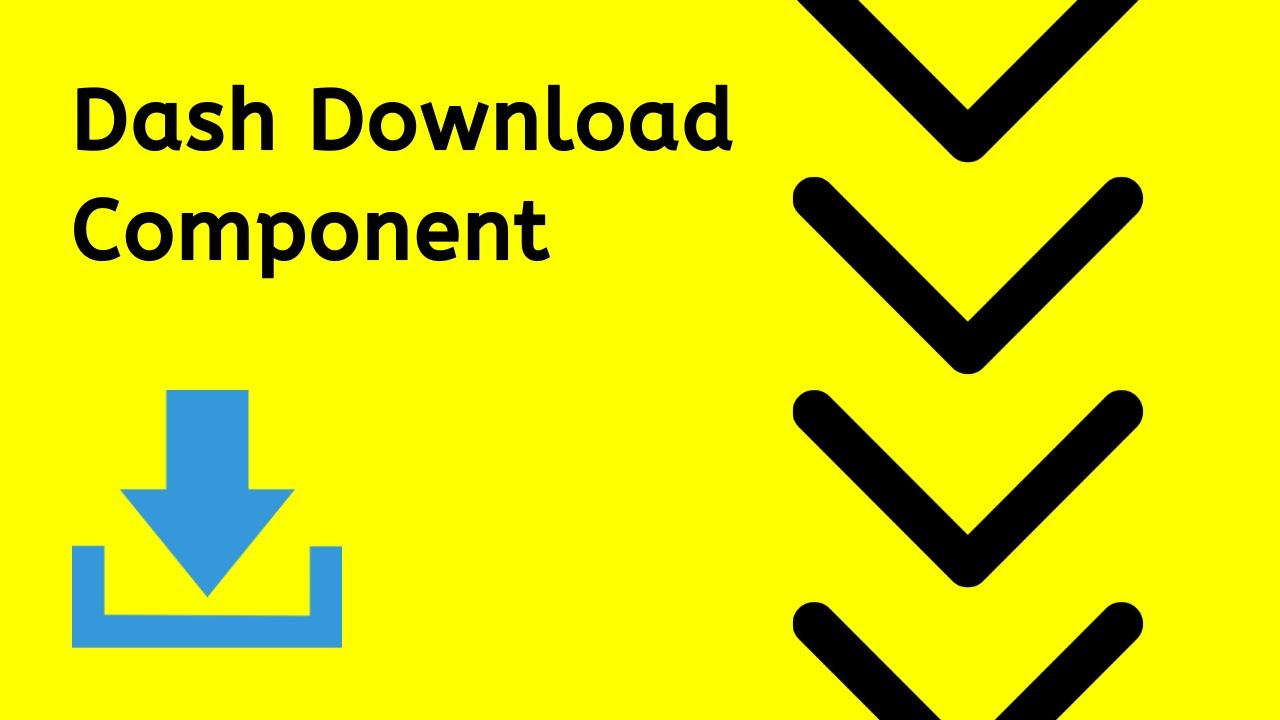 Download component - Plotly Dash