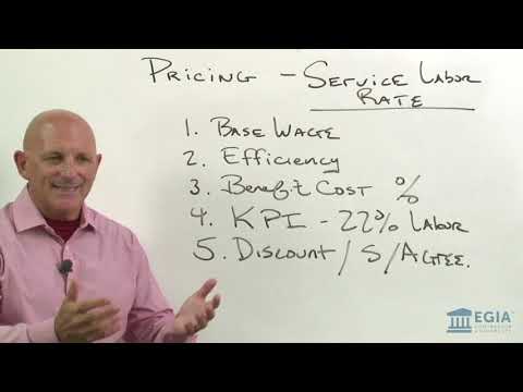 Pricing Service Labor Rates