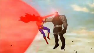 Superman and Supergirl vs Darkseid