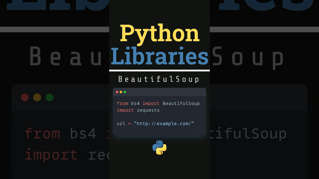 What is BeautifulSoup and how to parse html in python #python forbeginners#datascience  on