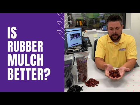 Rubber Mulch vs Wood Mulch