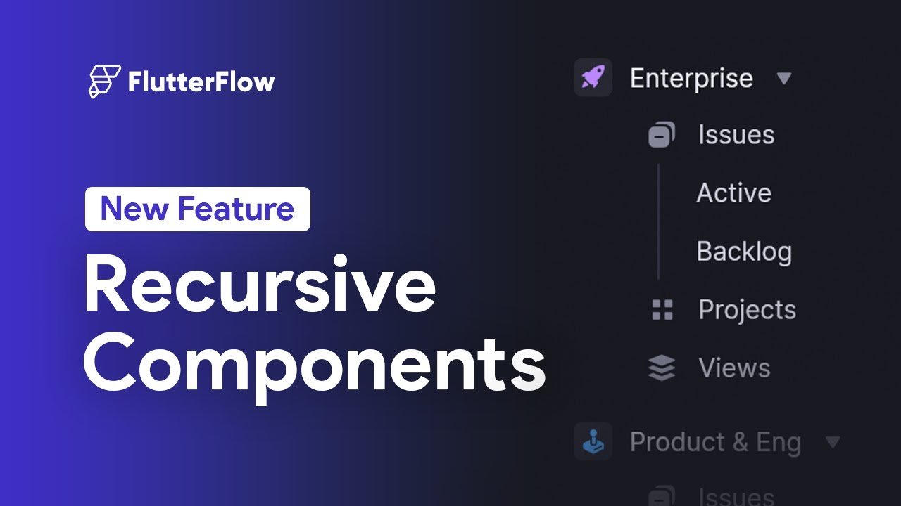 Recursive Components Tutorial | New Feature