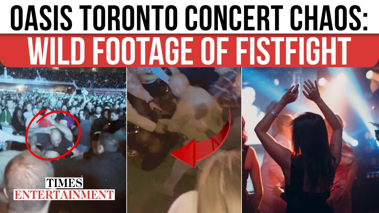 WATCH: Oasis Fans BRAWL At Toronto Concert; Woman's Dance Amid Ugly Showdown Leaves All Shocked