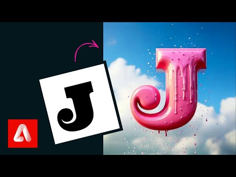 How to Generate 3D text effects using Adobe Firefly and Adobe Express