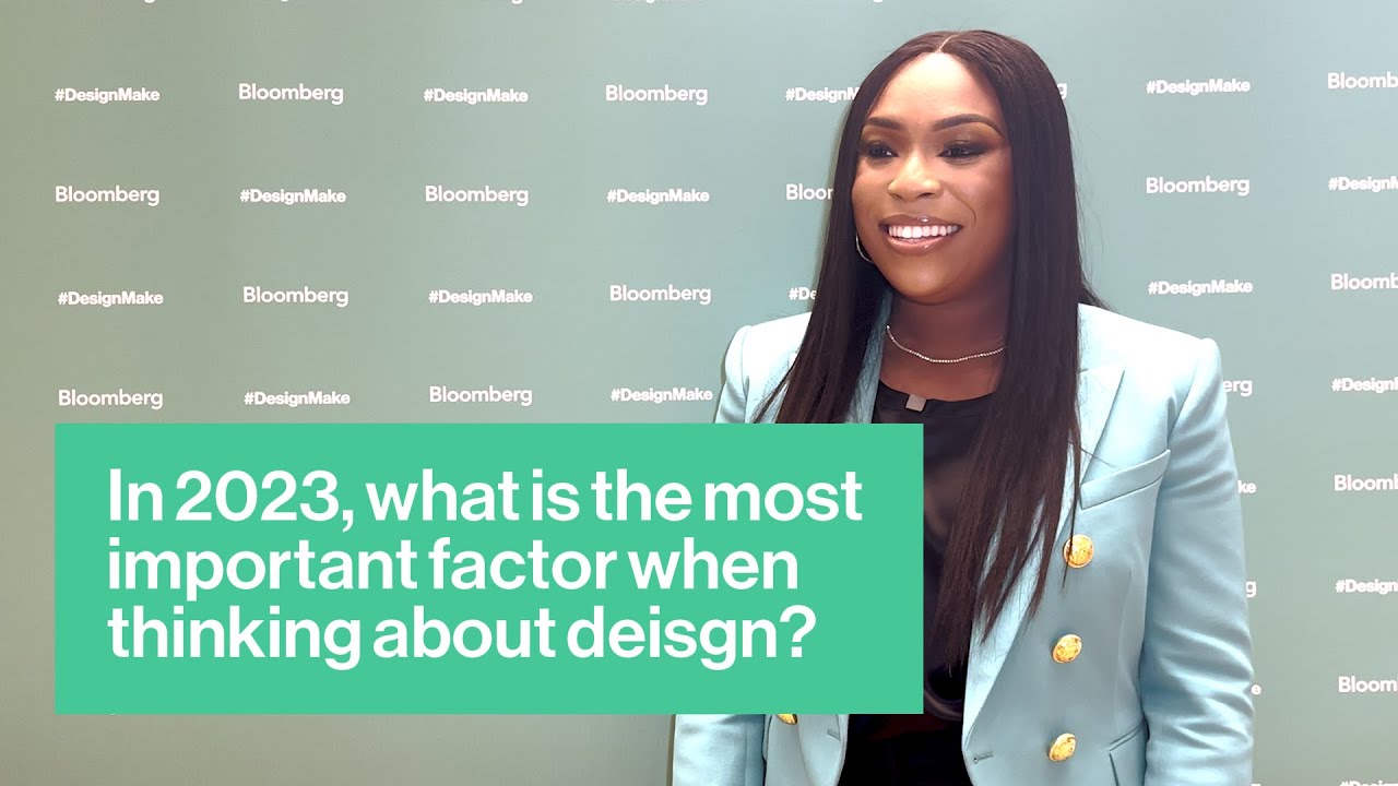 In 2023, what is the most important factor when thinking about design?