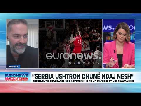 Skandal! Harta e kosovës me flamurin serb në ndeshje basketbolli në Euroligë! Flet Arben Fetahu