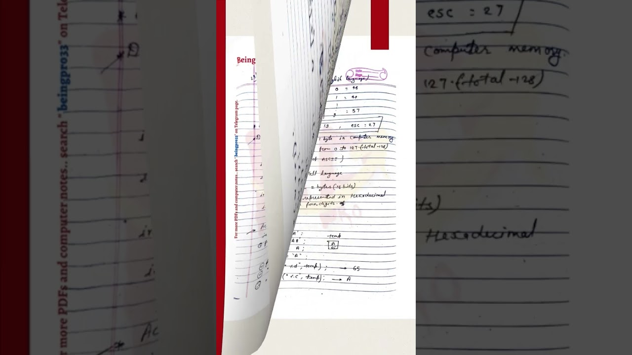 #Handwritten Notes || Data Structure || Programming || Coding || #BeingPro