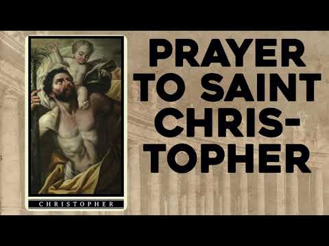 Prayer to St. Christopher