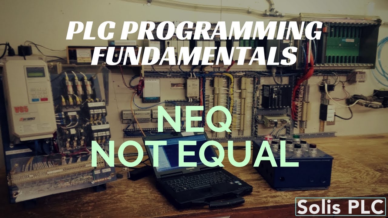 PLC Programming EQU NEQ Compare Instructions - Equal Not Equal Instruction RSLogix Studio 5000