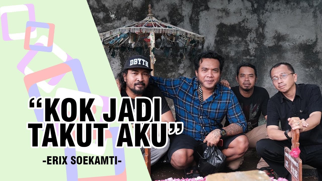 Baru Sempat Datang ke Makam Andi Seventeen, Erix Soekamti Tunjukkan ...