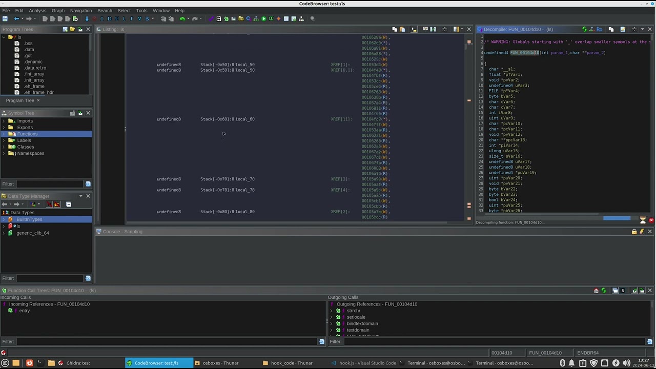 Ghidra to Frida Hook Generator - Basic Usage