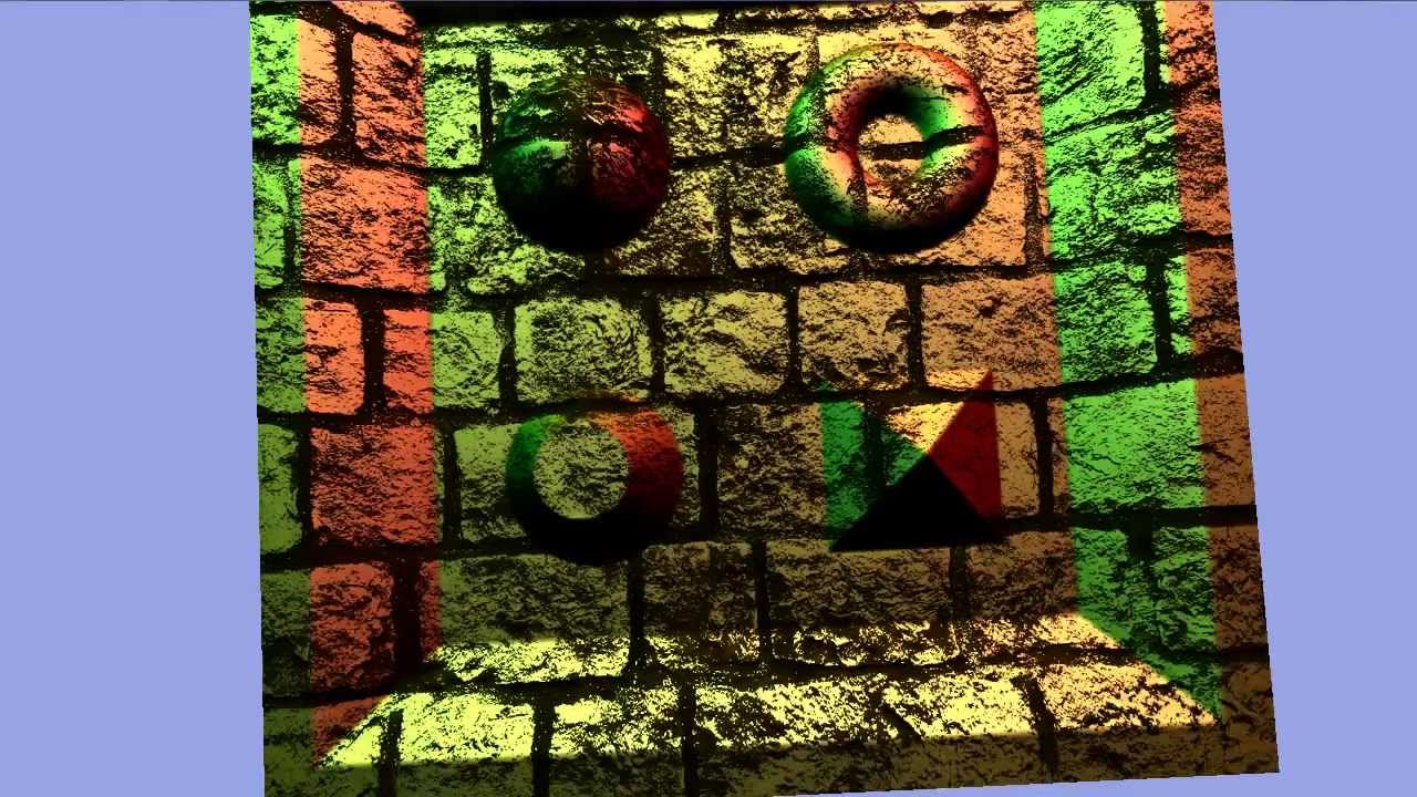 OpenGL Multiple Lights + Materials + Objects