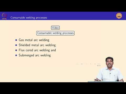 Consumable welding processes - I