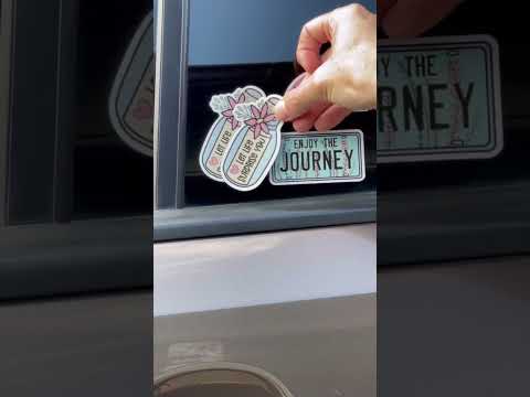 My stickers are UV resistant and car wash safe!! #vehiclestickers #vehicledecals #cardecals