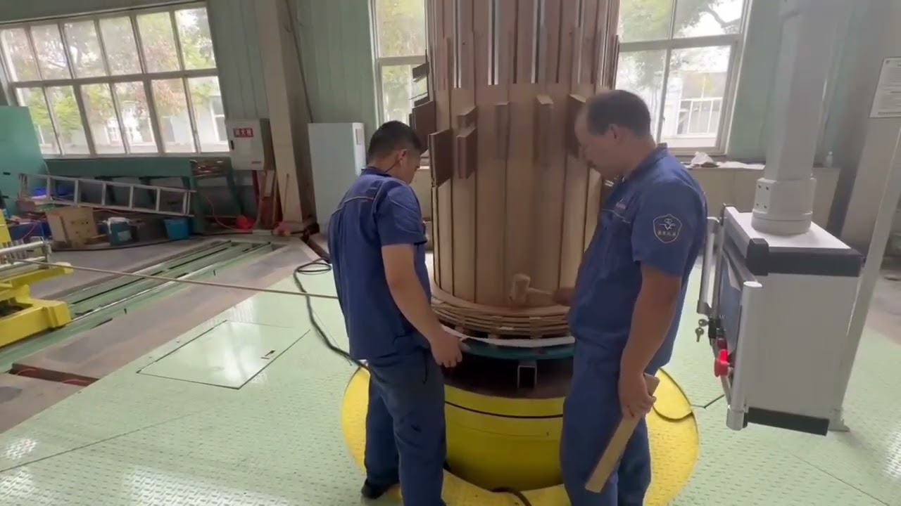 20 Tons Vertical Winding Machine for Power Transformer
