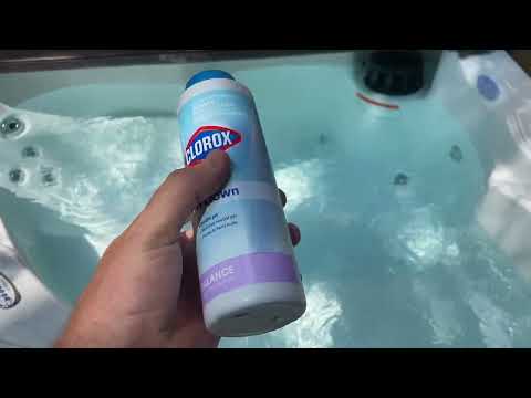 How to lower your Spa or Pool with Ph down granules