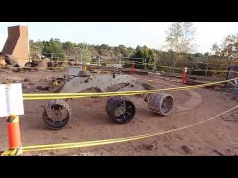 Mars Yard Curiosity wheel testing | The Planetary Society