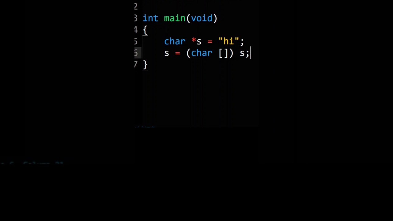 error: cast specifies array type