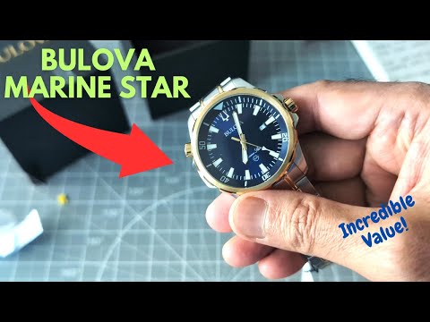 Bulova Marine Star Blue Gold Watch First Impressions