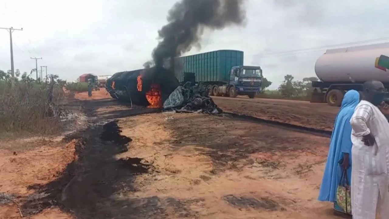 More than 50 killed in Nigeria fuel tanker crash.
