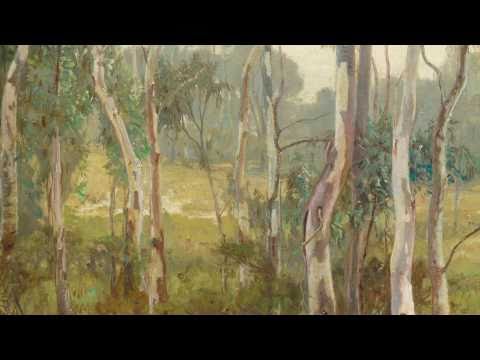 31 178297 - Hans Heysen 'The saplings' 1904--06