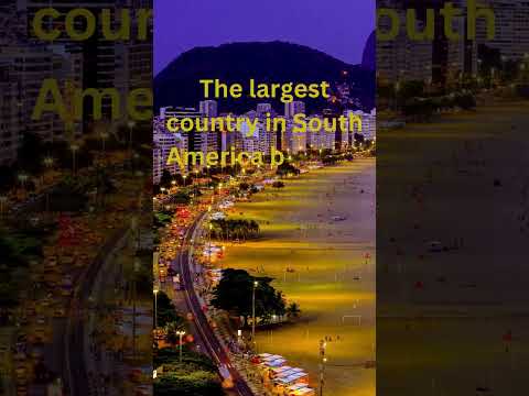 The Largest Country in South America by Area | HA Fact Fusion