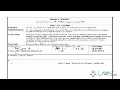 DA Form 2823