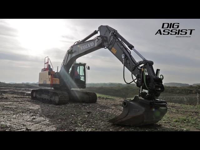 Dig Assist | Excavator Machine Control System from Volvo CE | SMT GB