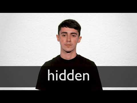 HIDDEN definition and meaning | Collins English Dictionary